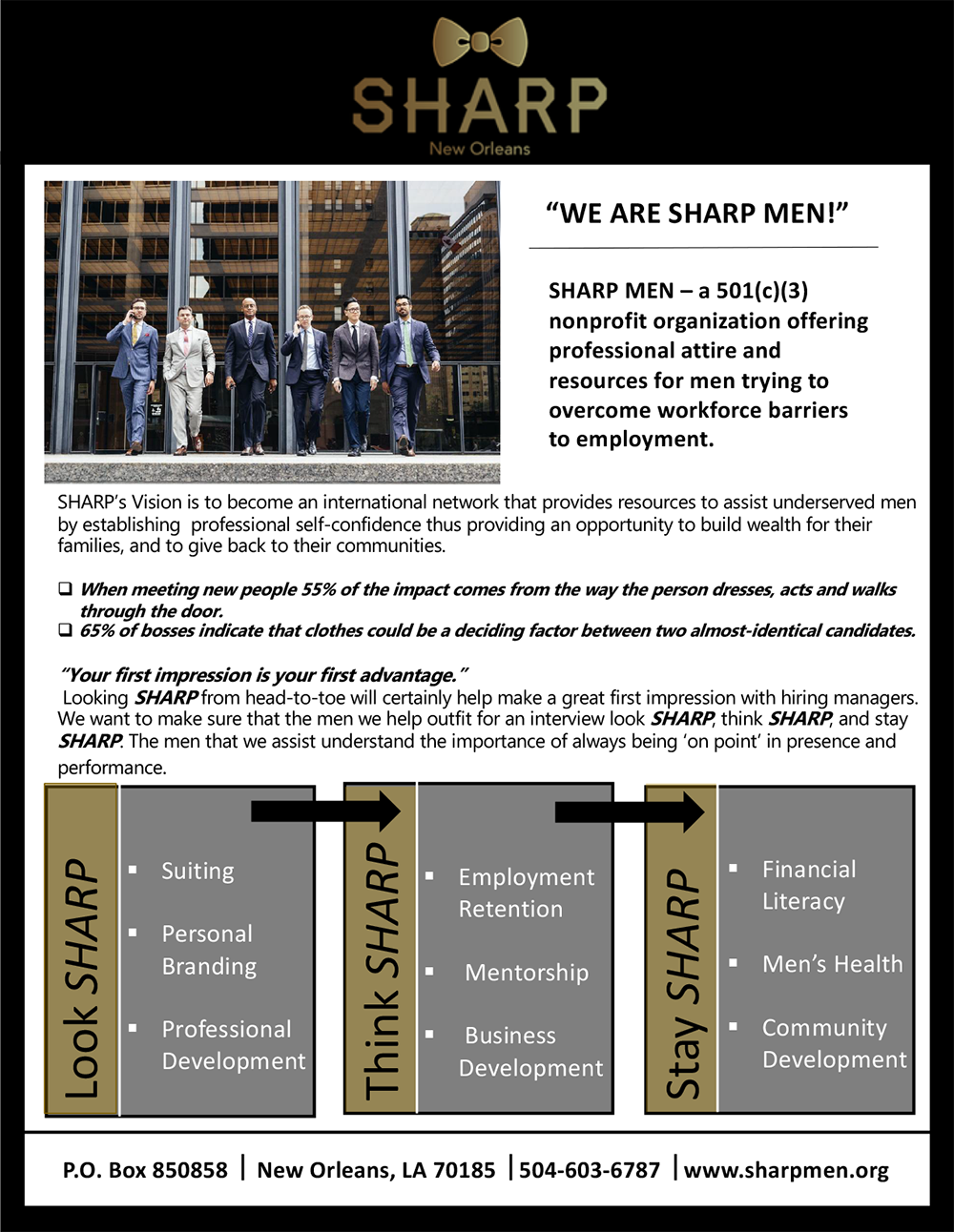 Patrick Young / Founder and Executive Director of SHARP Men