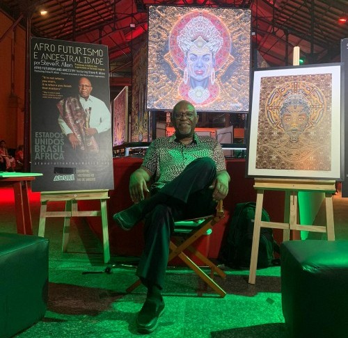 Artist Steve R. Allen: introducing Fine Art To Young People In The ...